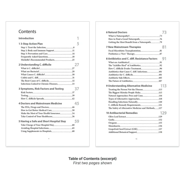 C Difficile Treatments and Remedies - Printed Book - Embrace Health